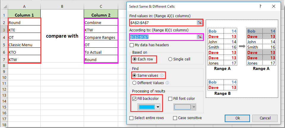 How To Highlight Cells In Excel Based On Another Cell Value Printable 
