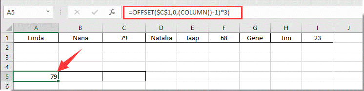 How To Increase Or Increment Cell Reference By X In Excel 