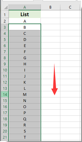 How to automatically increase letter by one to get the next letter in ...