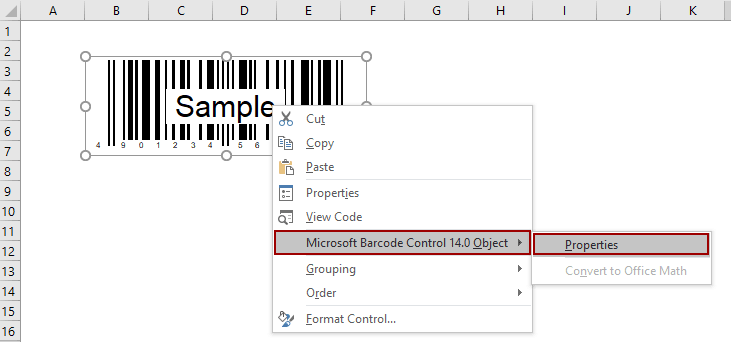 3 méthodes pour créer un code-barres dans Excel – un guide étape par étape