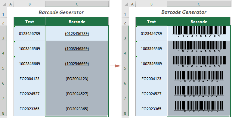 3 метода за създаване на баркод в Excel – ръководство стъпка по стъпка