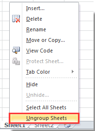 How to insert header and footer on all sheets in Excel?