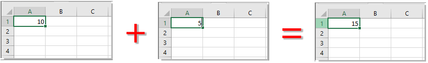 How to keep running total in one or a single cell in Excel?