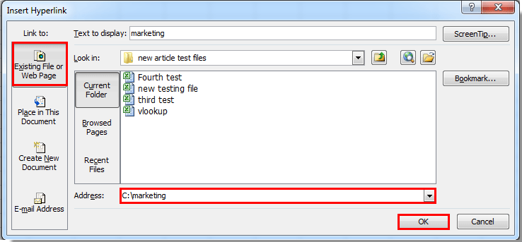 How To Create A Hyperlink To A Specific Folder In Excel 