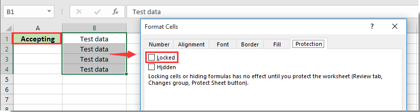 V Skuto nosti Hmota Pal iaky Lock Cell After Input Excel Prekvapenie 