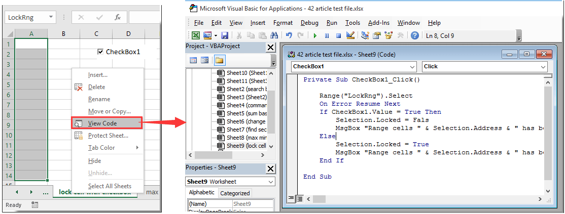 how-to-lock-and-unlock-specified-cells-with-a-checkbox-in-excel