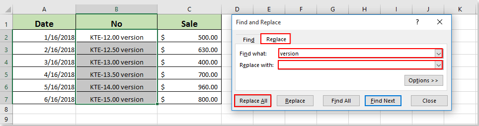 How To Mass Delete Specific Word In Excel 