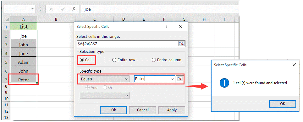How To Check If A Cell Value Match To A List In Excel 