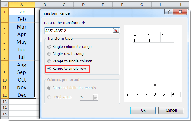 How To Transpose Columns And Rows When Paste Data In Excel 2065
