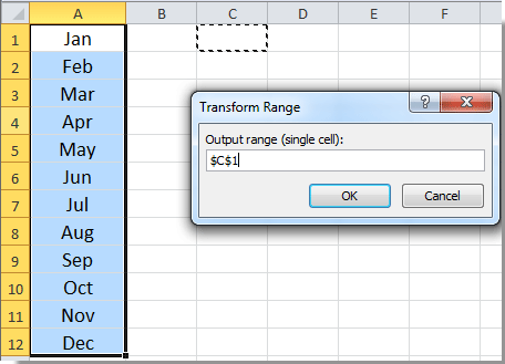 How to transpose columns and rows when paste data in Excel?