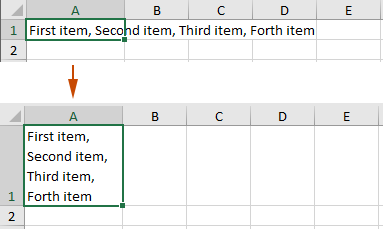 Add multiple lines in one cell in Excel – easy guide
