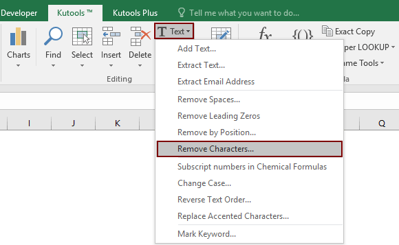 How to remove numbers from cells which containing texts and numbers in ...