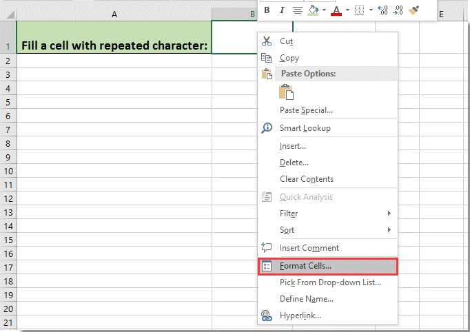 How To Repeat A Character N Times In A Cell In Excel 