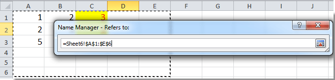 How to resize an existing named range in Excel?