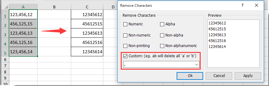 How To Remove All Commas In Excel 