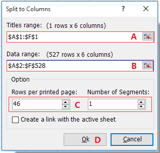 How to keep certain rows to repeat at top of every printed page in Excel?