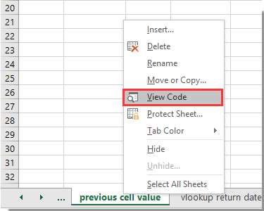 How to remember or save previous cell value of a changed cell in Excel?