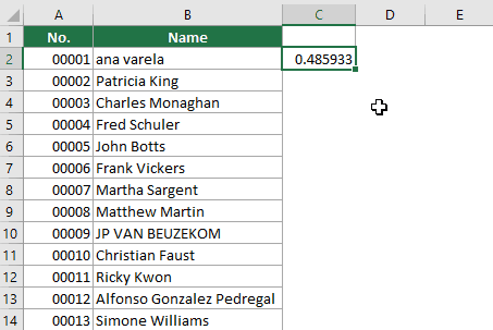 Make random sample selection in Excel (full guide)