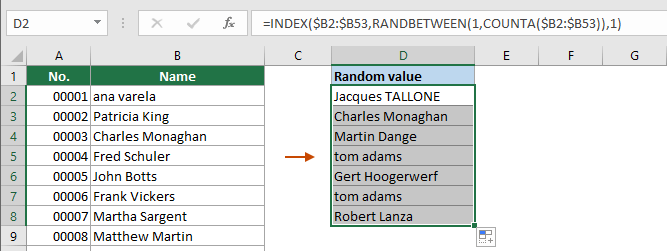 Make Random Sample Selection In Excel Full Guide 