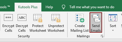 How to send email with copying and pasting a specified range into email body in Excel?