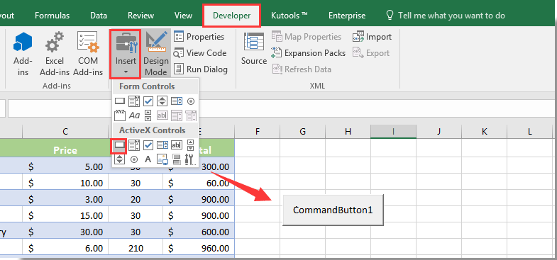 Tiefgreifend Ich Denke Ich Bin Krank Pistole Insert A Button In Excel 
