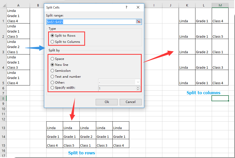 How to separate dollars and cents into two columns in Excel?
