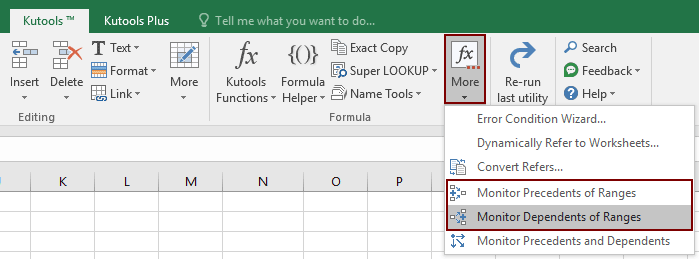 How to show arrows to display the relationship between formulas and ...