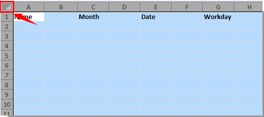 How to show the arrow of drop down list in Excel?