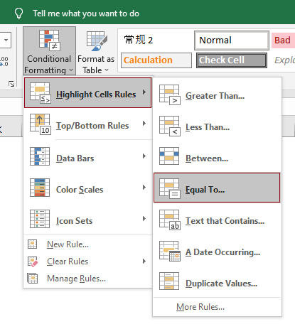 How to fill drop-down list cells with only colors and not texts in Excel?