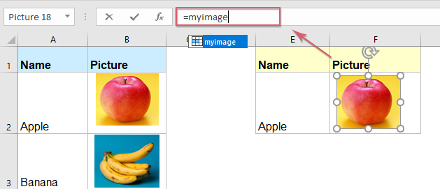 How To Create Drop Down List With Images In Excel 