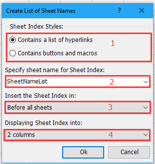 How to create a drop down list with hyperlinks to every sheet in Excel?