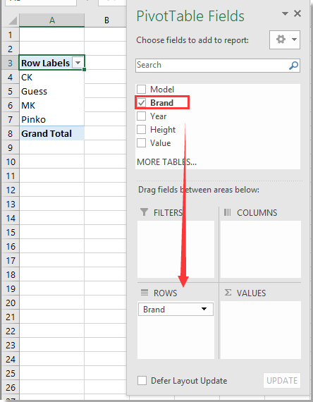 How To Create A Drop down List From A Table Without Duplicate In Excel 