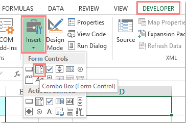 How to create drop down list with hyperlinks in Excel?