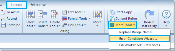 How to change #DIV/0! error to the readable message in excel?