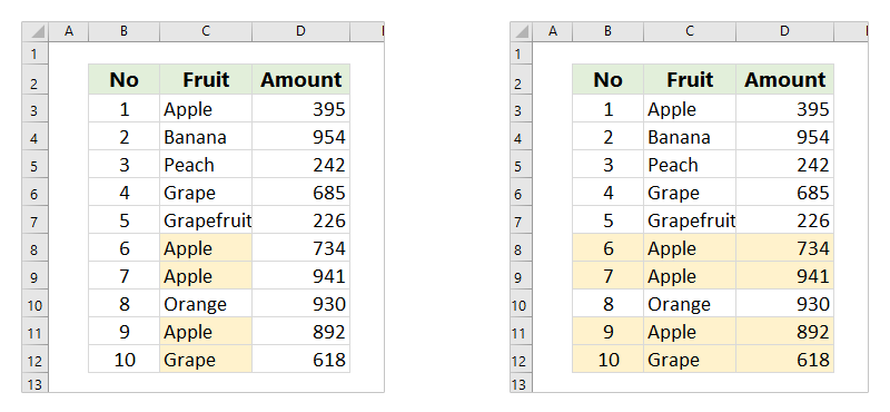Find Highlight Filter Count And Delete Duplicates In Excel