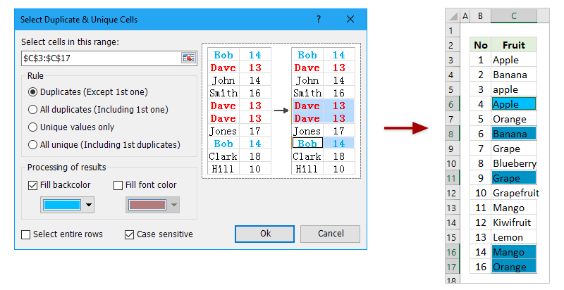 Find Highlight Filter Count And Delete Duplicates In Excel