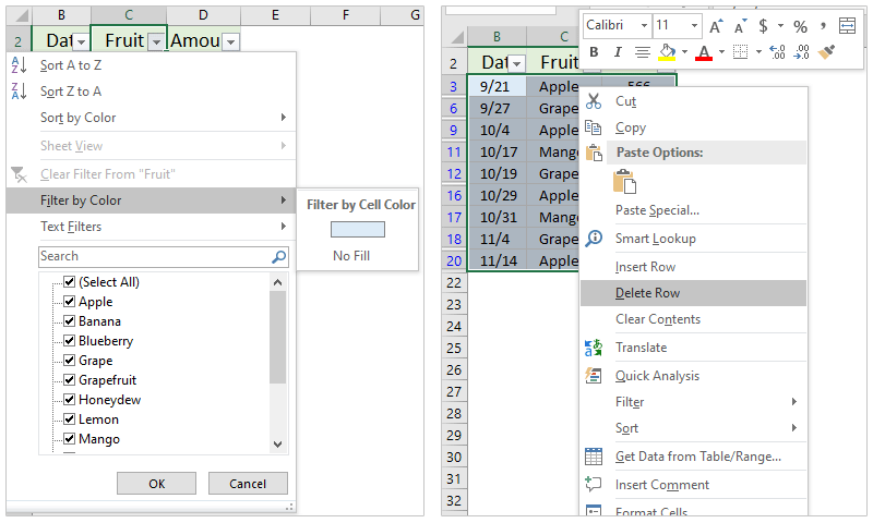 Find Highlight Filter Count And Delete Duplicates In Excel