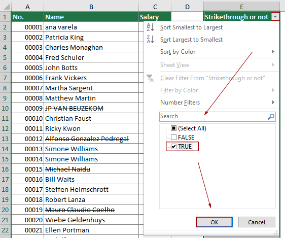 Excel Filter: How to Add, Use and Remove filter in Excel
