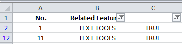 How to filter cells with case sensitive in Excel?