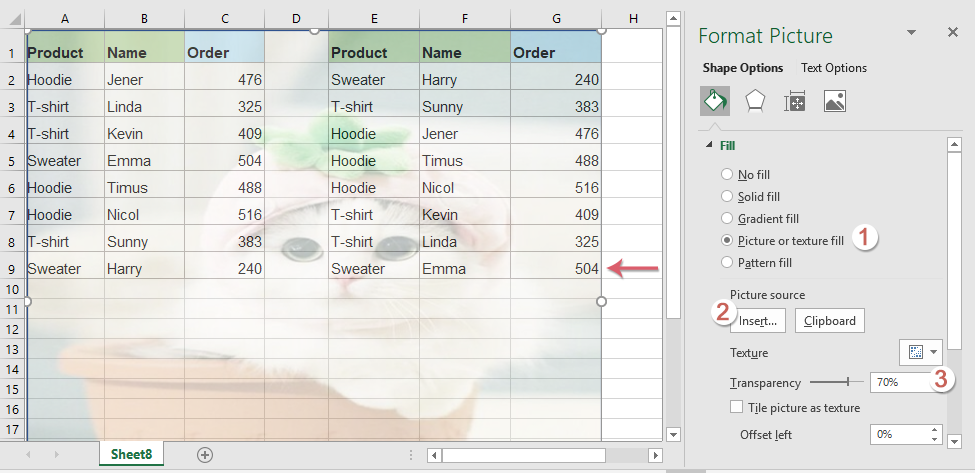Excel images: Insert, change, delete multiple images or pictures in Excel