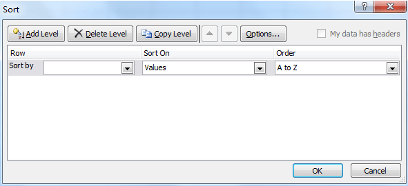 How To Sort Multiple Columns From Left To Right In Excel