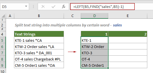 Excel Tutorial Split Text Number And Date Cells Separate Into