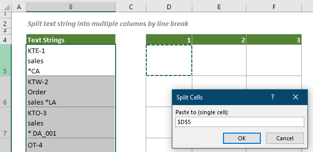 Excel Tutorial Split Text Number And Date Cells Separate Into Multiple Columns
