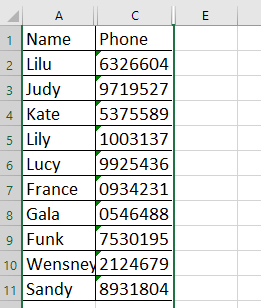 How to expand all collapsed columns or rows in Excel?