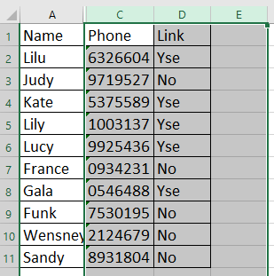 How to expand all collapsed columns or rows in Excel?