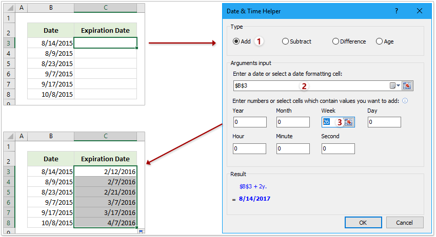 How To Calculate Expiration Dates In Excel