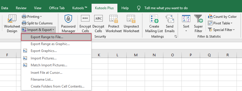How To Export Range Of Cells In Excel To Csv File 