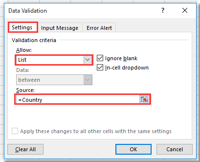 How to create external data validation in another sheet or workbook?