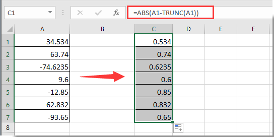 How To Extract Decimal Value From String In Excel 