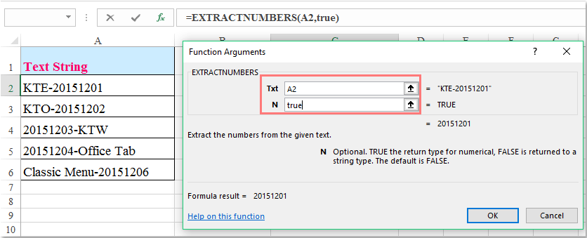 How To Extract Number Only From Text String In Excel 